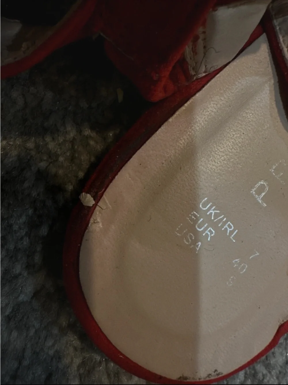 Primark | Shoes | Primark Red Pointed Toe Slingback Flats | Poshmark